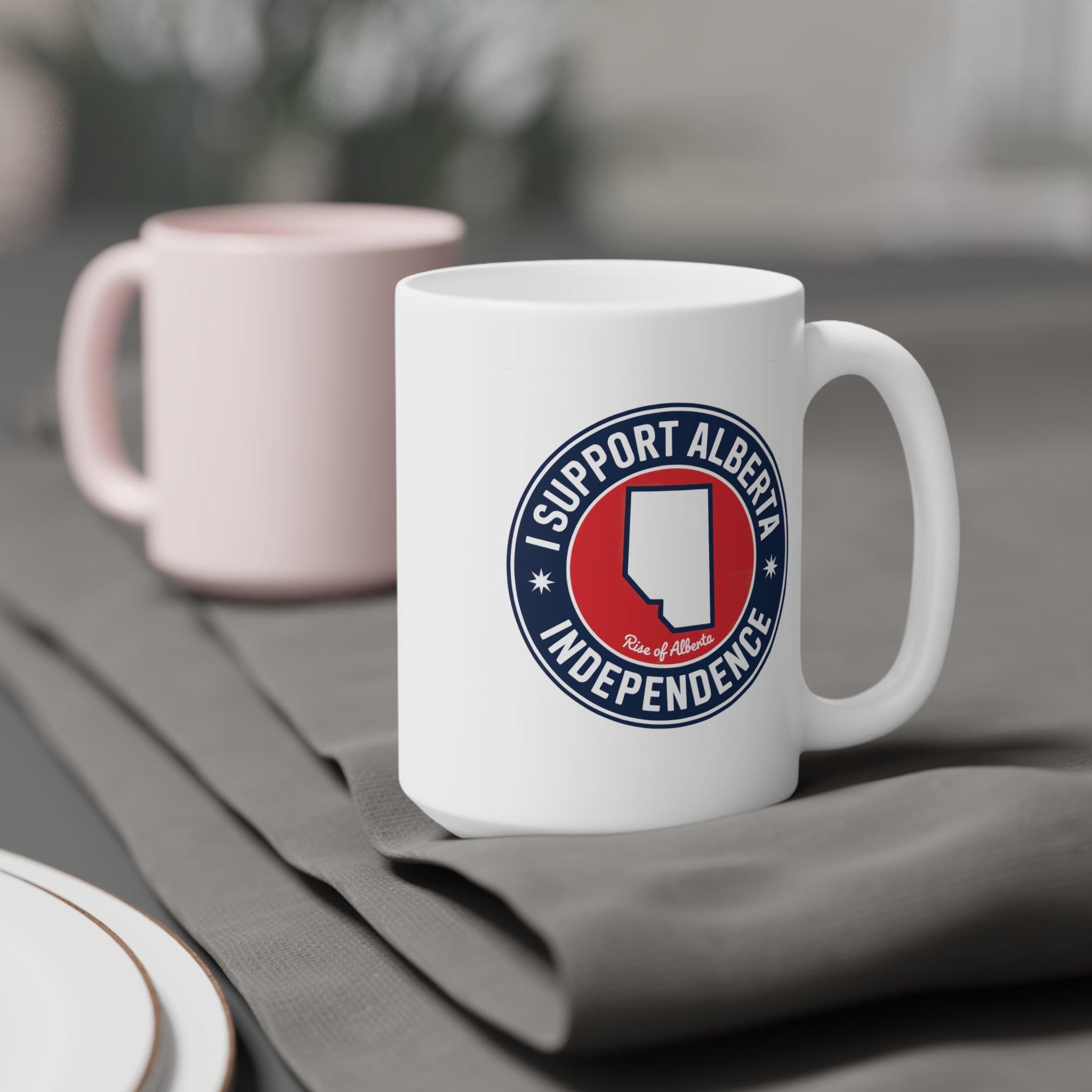 Support Alberta Independence Ceramic Mug (3 Sizes) – Rise Of Alberta